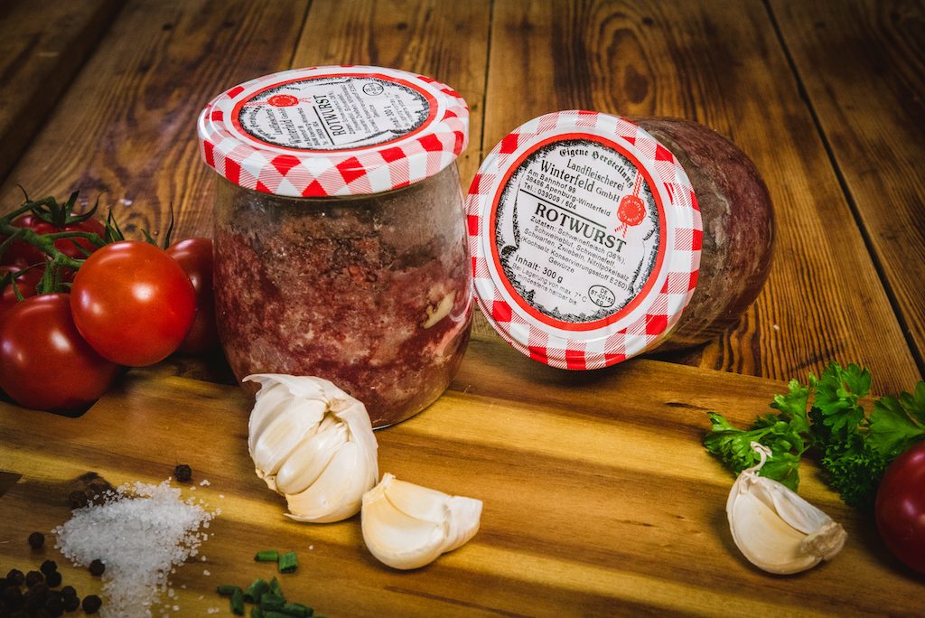Rotwurst (300g) – Landfleischerei Winterfeld